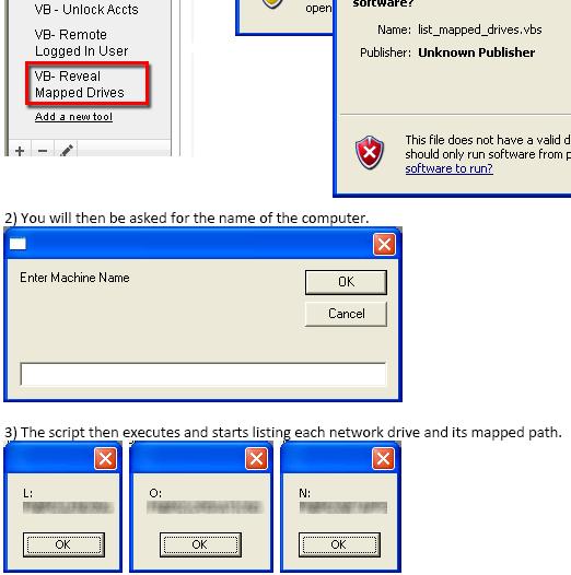 how to determine mapped drive letters at the workstation - Windows - Spiceworks Community