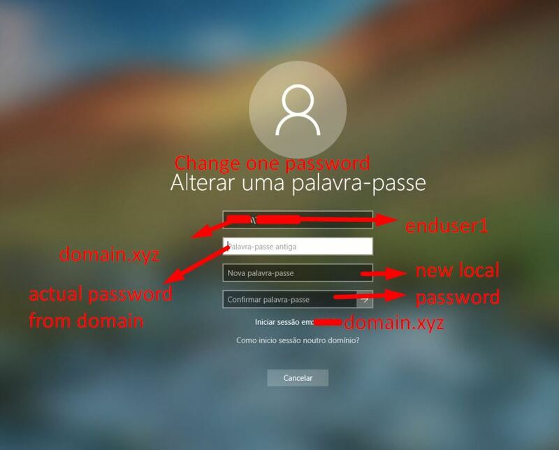 Prevent endusers from set local passwords to access domain accounts - Windows - Spiceworks Community