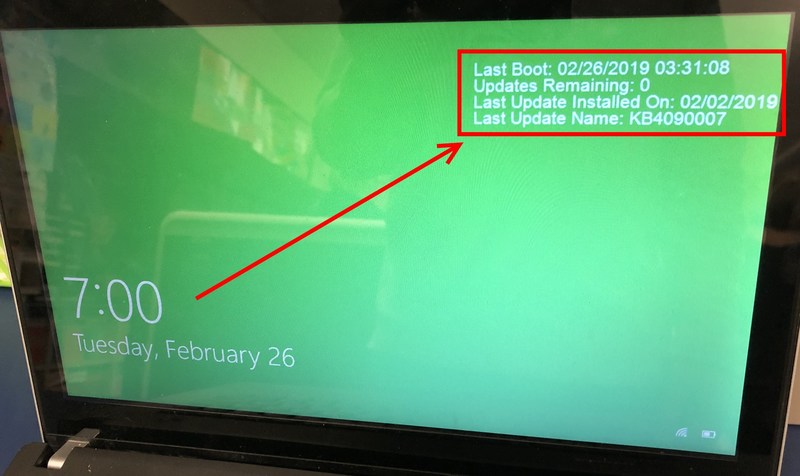 Show Lock Screen/Wallpaper Data - Software & Applications - Spiceworks Community
