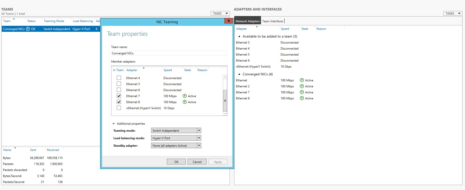 NIC Teaming Best Practices - Virtualization - Spiceworks Community