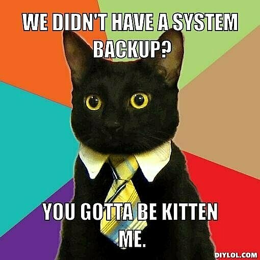 What are your favorite backup memes to celebrate World Backup Day ...