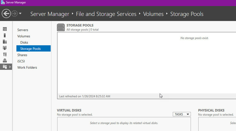 Weird Issue With Storagepool On Windows Server 2019 Software And Applications Spiceworks Community