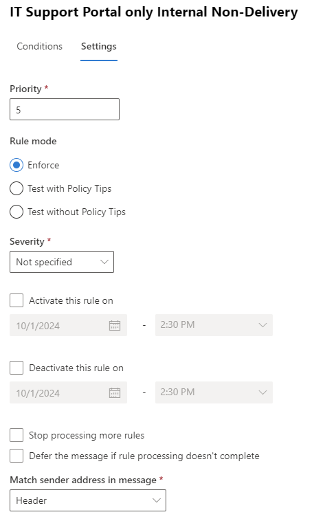 [SOLVED] Need to Block Internal Email from Reaching Specific Mailbox ...