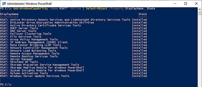 Why RSAT is in Staged state. I can not see RSAT in windows features ?? - #6 by spiceuser-banuo ...