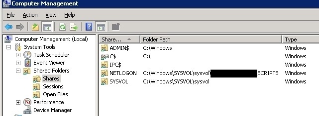NetLogon Folder Missing - Software & Applications - Spiceworks Community