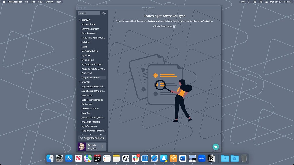 Tips for Organizing Your Snippet Library - TextExpander Talk - TextExpander Community
