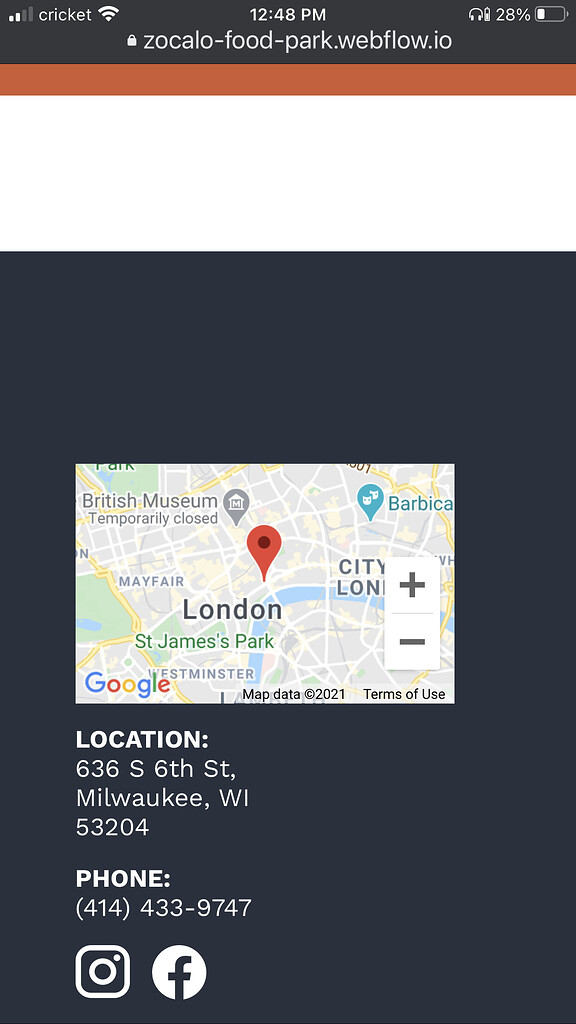 Glitchy mobile background color change? - Animations & Interactions - Forum | Webflow