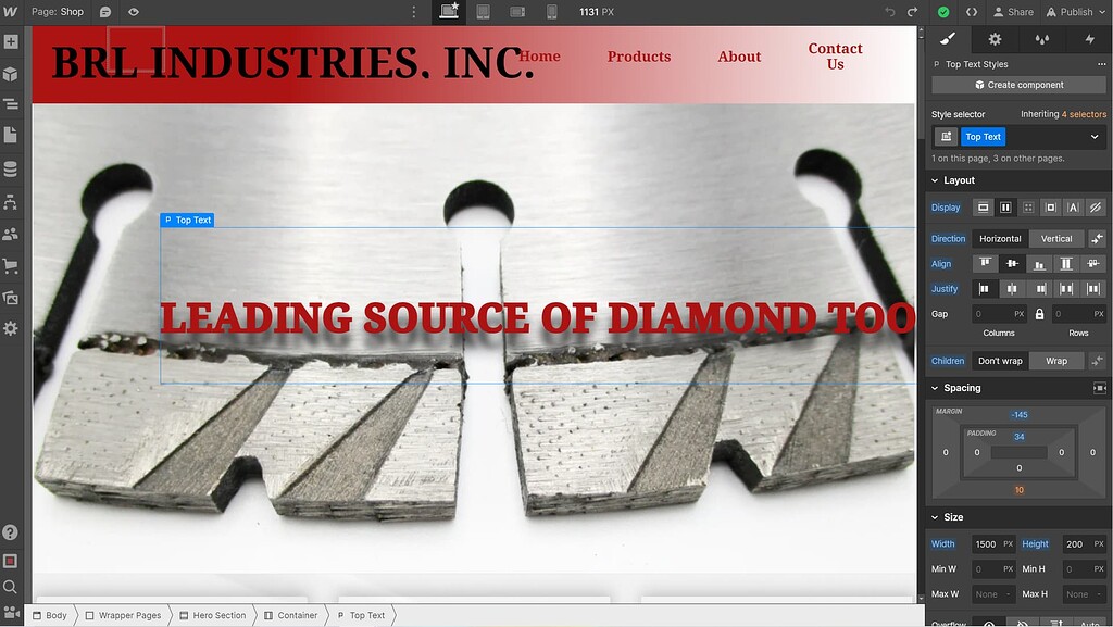 Design view pages cut-off - Layout & Design - Forum | Webflow