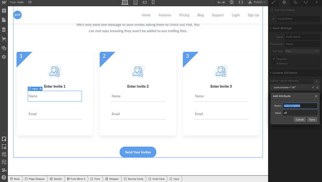 How Can I Disable Autocomplete On Form Inputs Autocompleteoff Not Working Custom Code