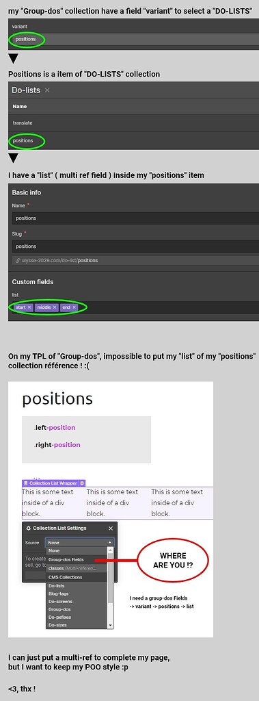Reference Field and POO , HELP ^^ - Layout & Design - Forum | Webflow