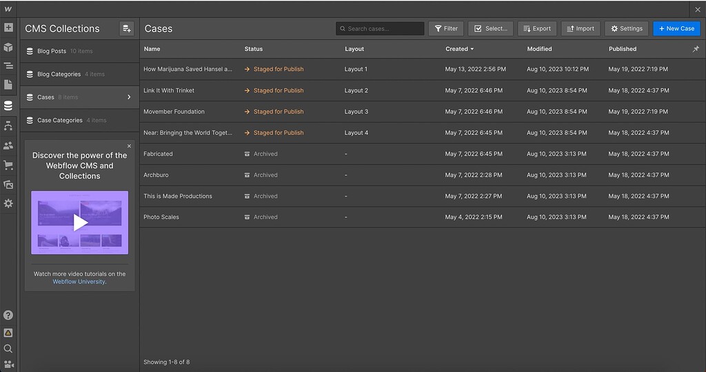 Building multiple layouts for collection template pages - CMS - Forum | Webflow