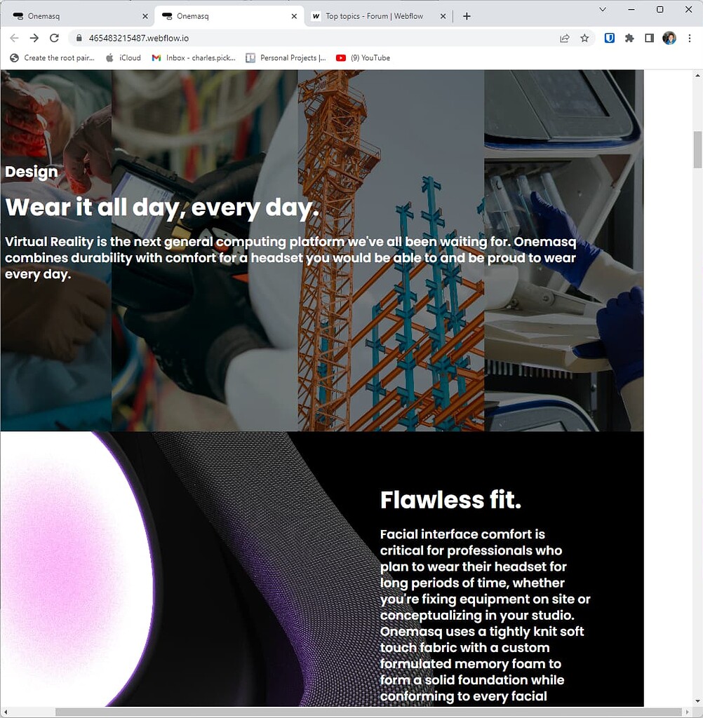 Horizontal scroll bar - Layout & Design - Forum | Webflow