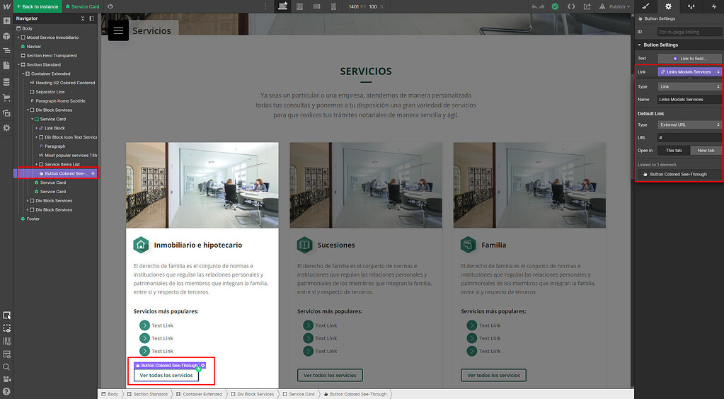 How to open modal from button inside symbol - Animations & Interactions ...