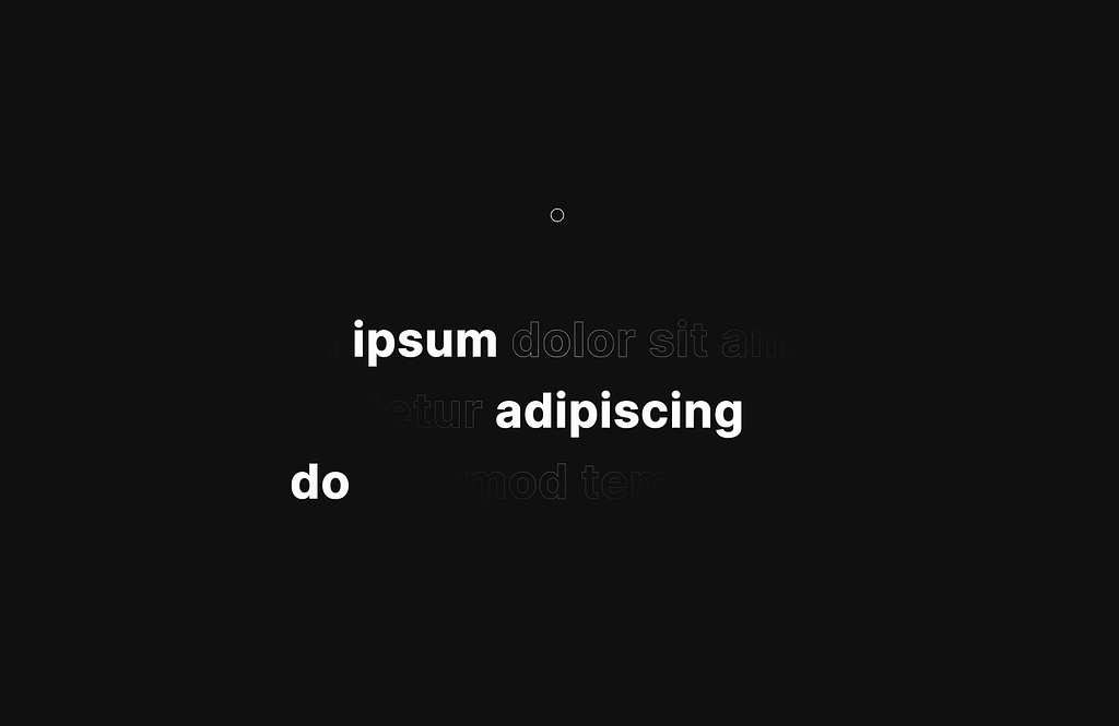 Custom Text-Outline Cursor-Hover "Fading" Effect Idea - Animations ...