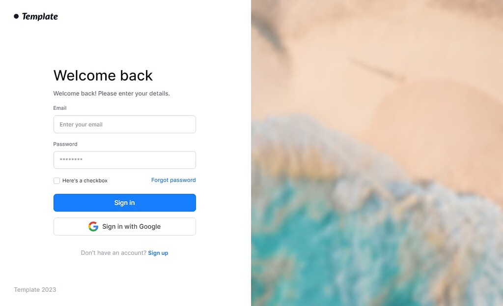 Modern Signup & Login Form Components (Cloneable) - Show & Tell - Forum | Webflow