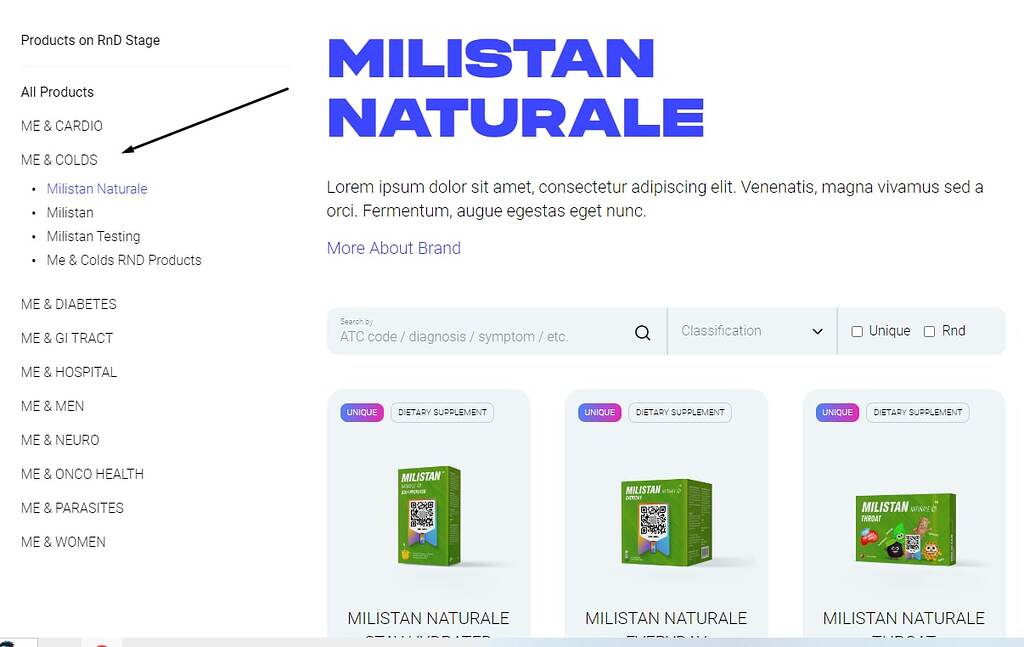 How to make category and subcategory cms links both active? - CMS ...