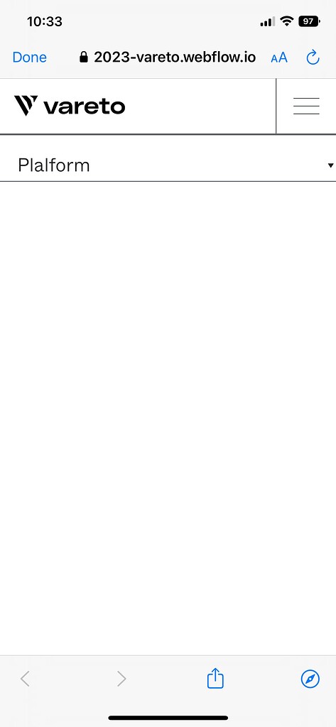 W-nav-overlay hiding nav bar on mobile - General - Forum | Webflow