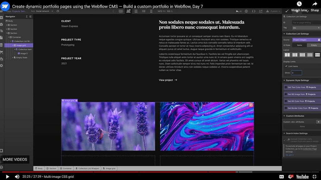 Where did the "Display Limits" toggle go on a multi-image field? - CMS - Forum | Webflow