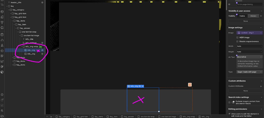 How to hide an element if a certain cms element is not set? - CMS - Forum | Webflow