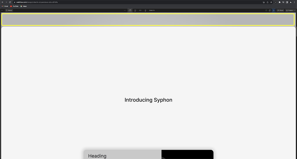 Invisible spacing between sections - Layout & Design - Forum | Webflow
