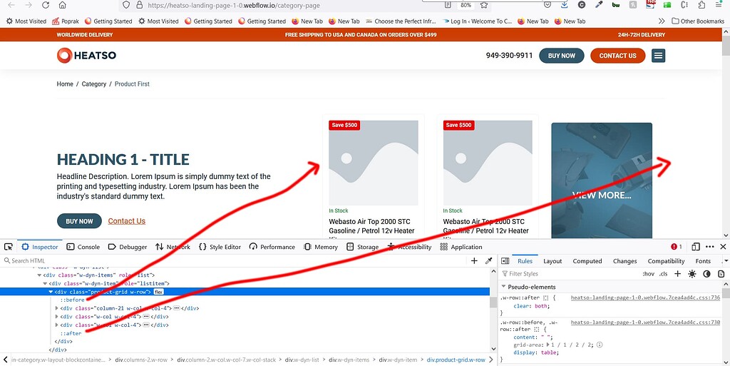 Flex div taking gap for before and after element - Layout & Design - Forum | Webflow