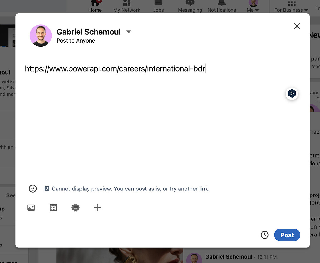 Problem with sharing links on LinkedIn - General - Forum | Webflow