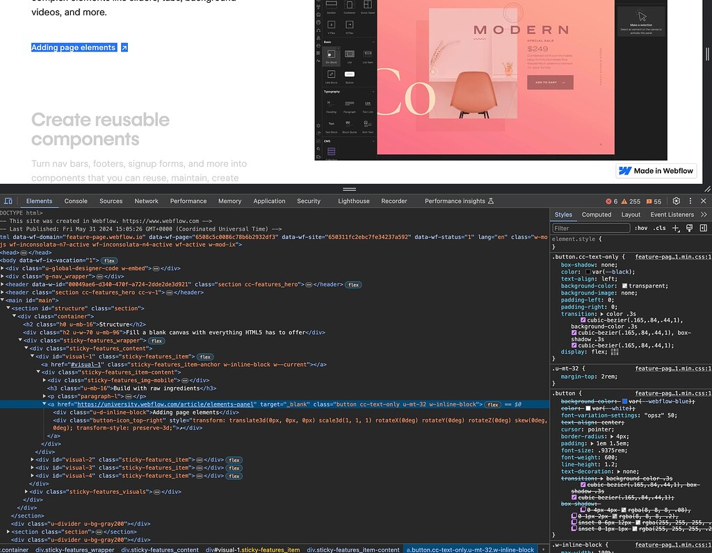 Webflow's Button Animation (Text w/Arrow) - Animations & Interactions - Forum | Webflow