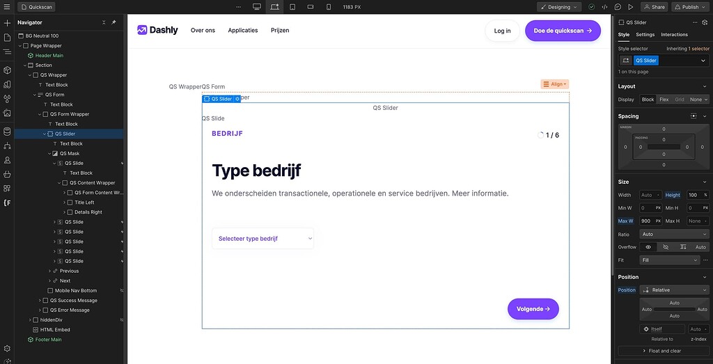 Overflow issues with slider (?) - General - Forum | Webflow