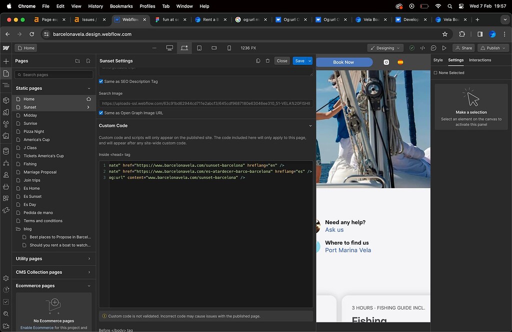 Fixing HREF LANG tags - Custom code - Forum | Webflow
