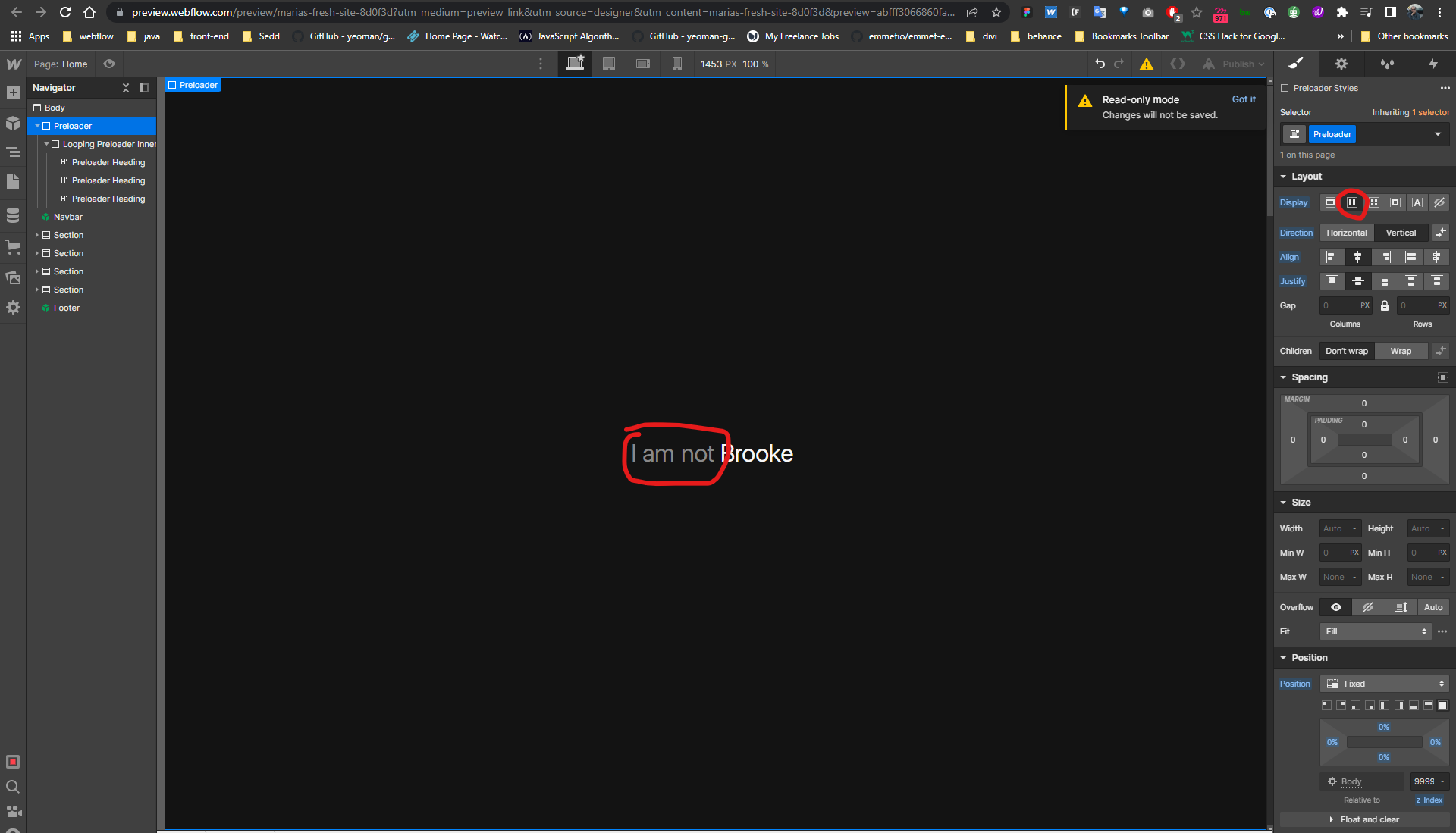 Brooke Template - Preloader Help - Layout & Design - Forum | Webflow