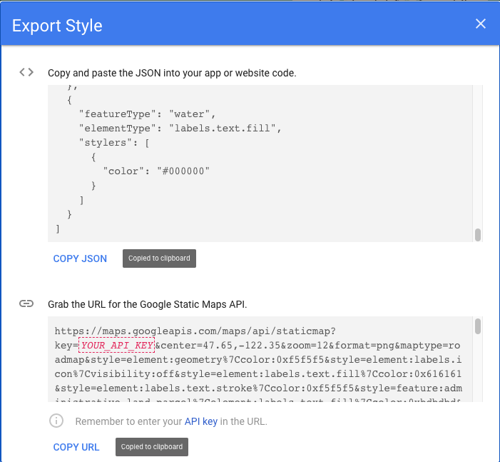 How to handle Google Maps json code correctly? - Custom code - Forum ...