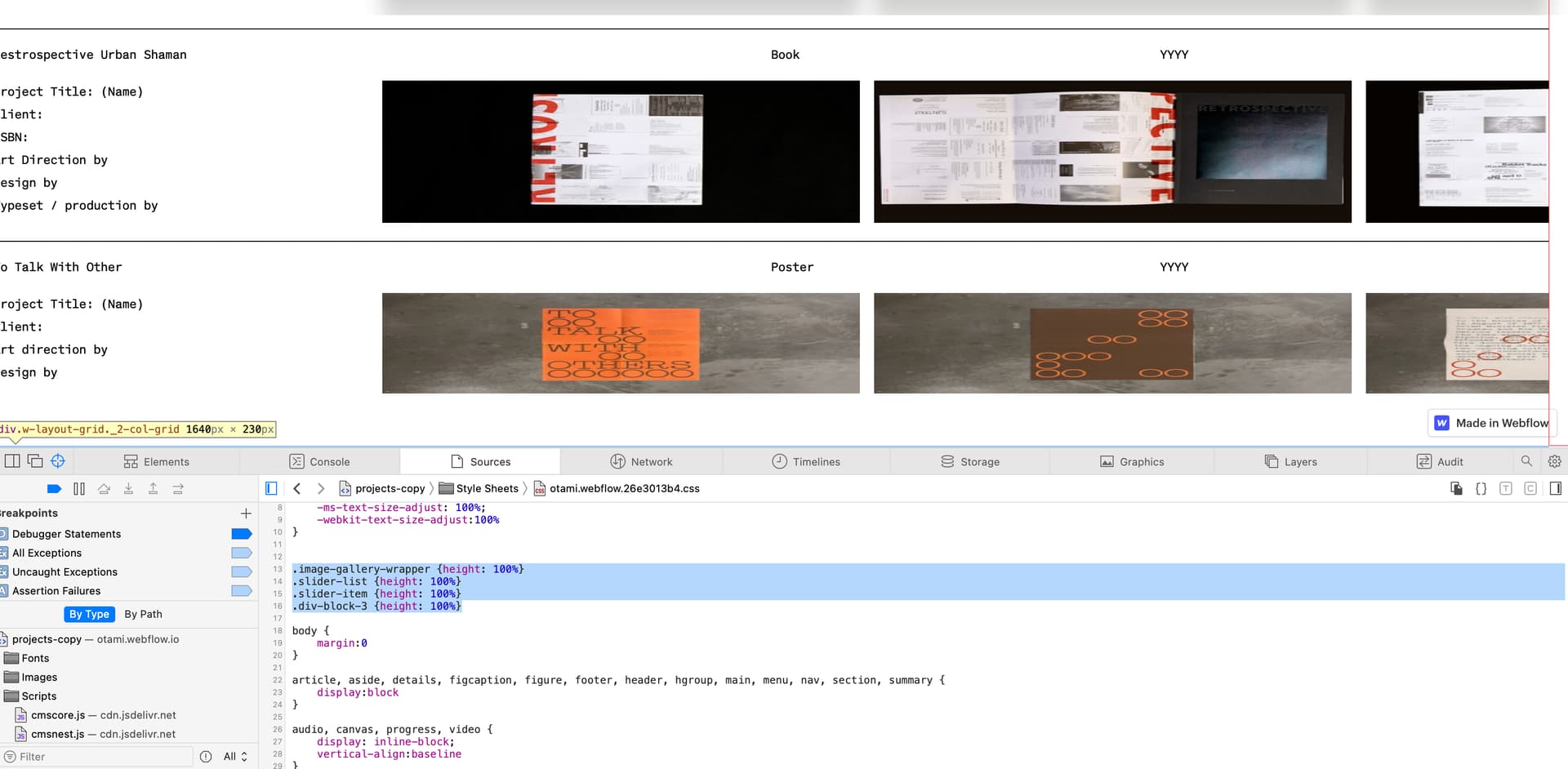 Multiple Nested Collections with unlimited Items in a single static ...