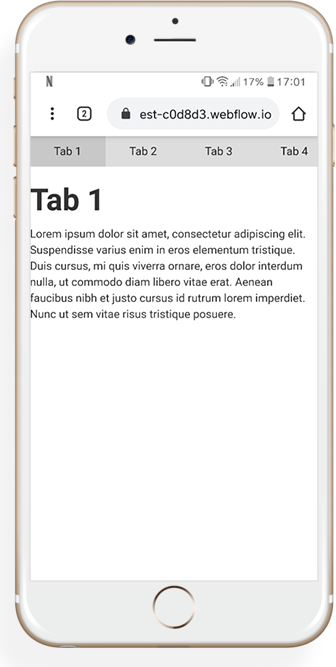 How to create scrolling tab menu (webflow tabs widget) - Webflow Tips - Forum | Webflow