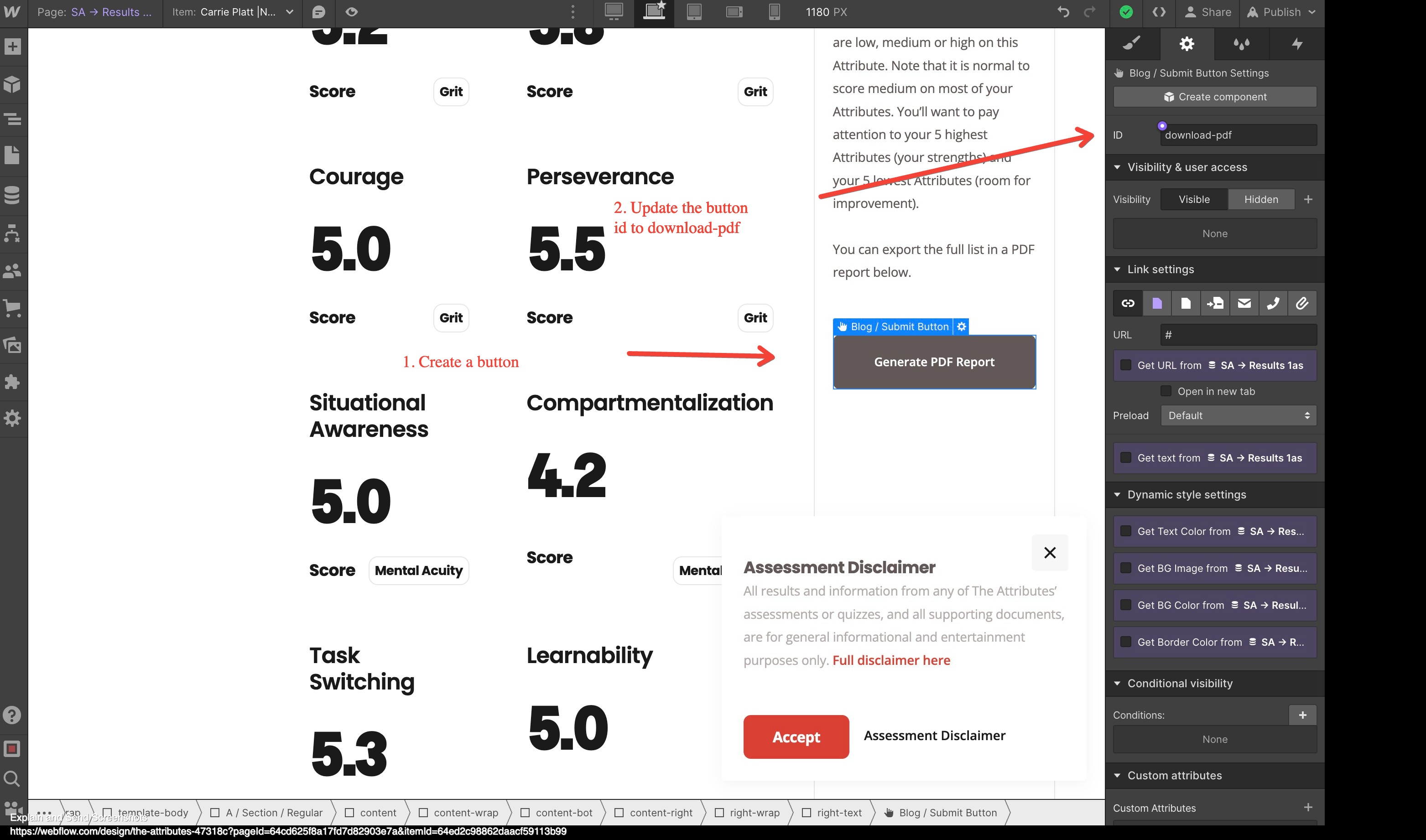 How to generate a PDF with Javascript on Webflow [Low-code] - Show & Tell - Forum | Webflow