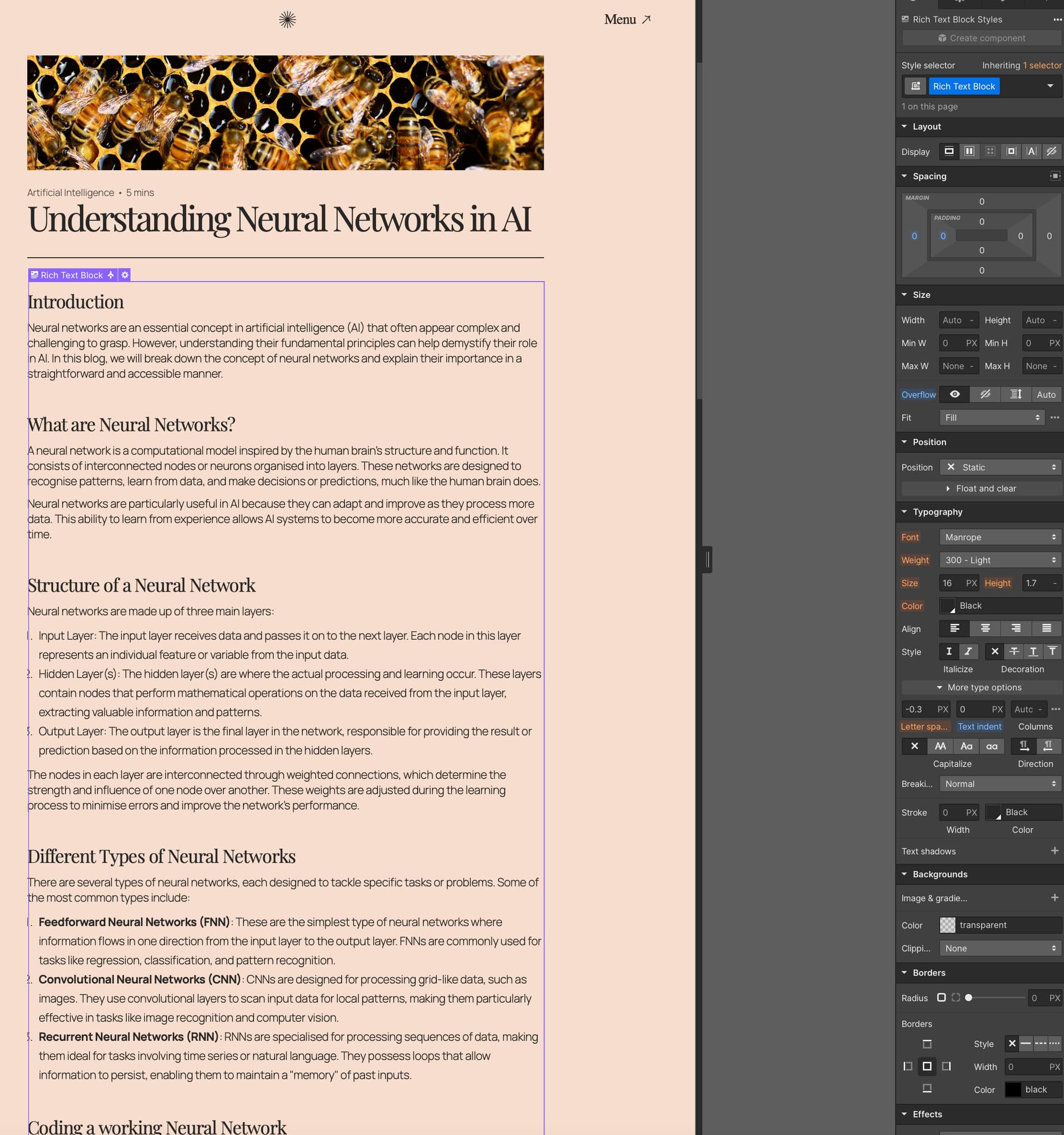 Issues With Indentation Of Ordered And Unordered Lists In Rtf On Cms Collection General