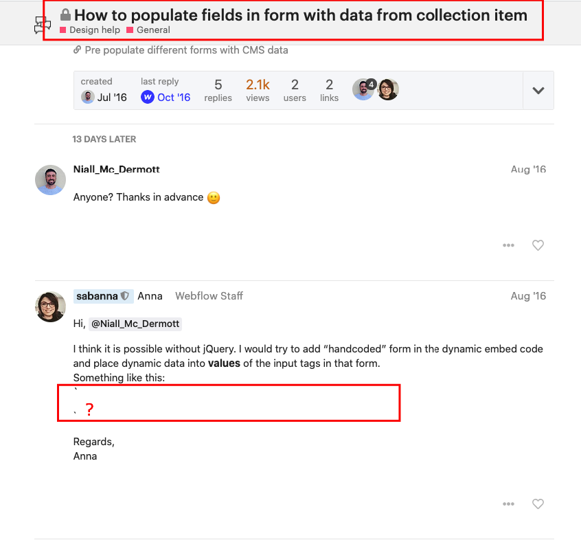 Populate paragraph or text field in a form with data from collection item - Custom code - Forum ...