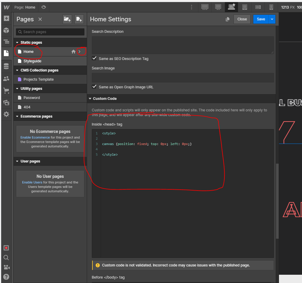 Custom Cursor Issue On 'Sticky' Sections - General - Forum | Webflow