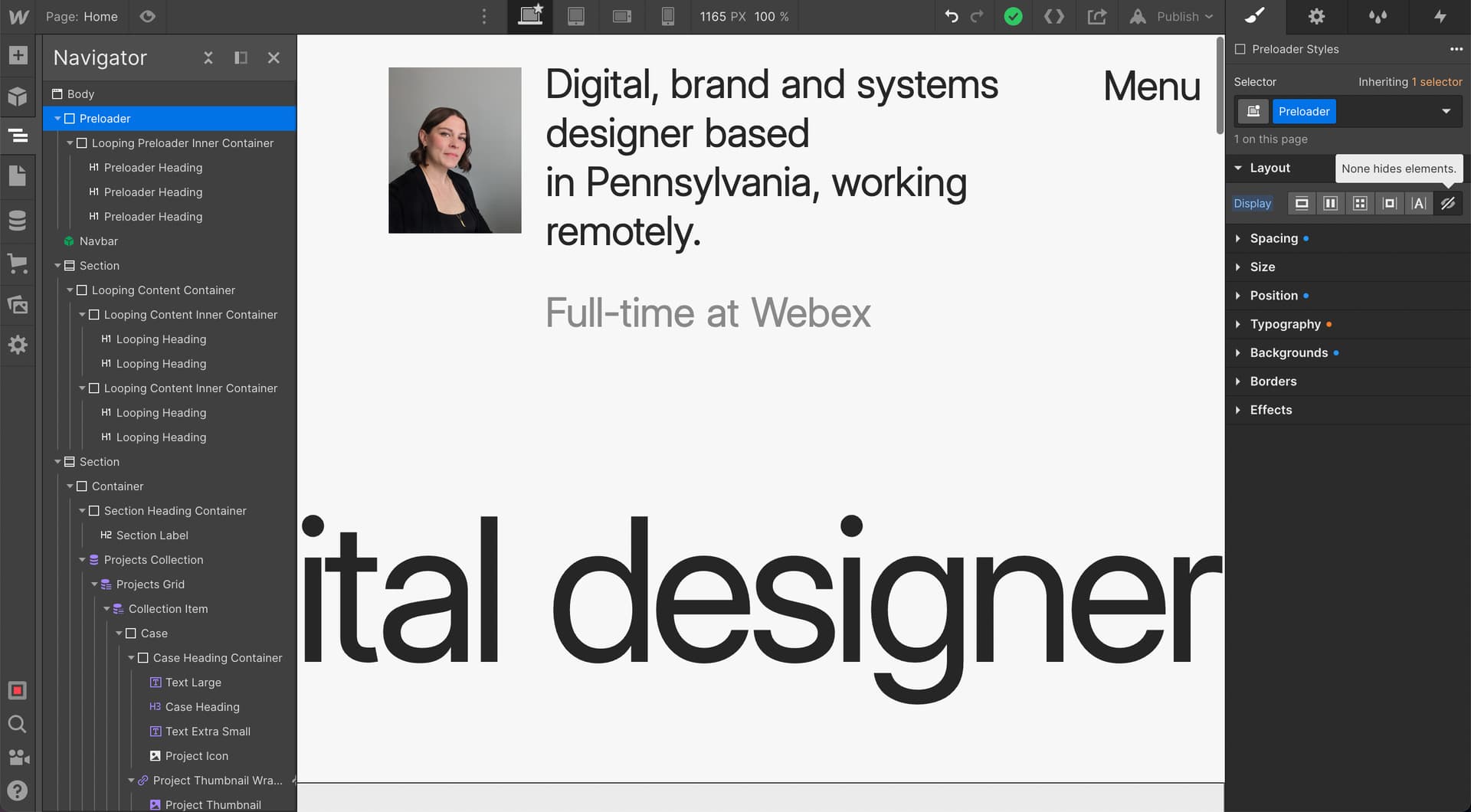 Brooke Template - Preloader Help - Layout & Design - Forum | Webflow