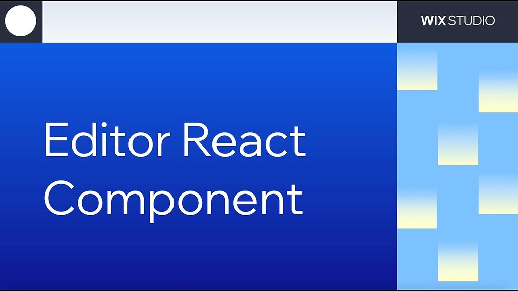 Dev Partner News: Editor React Components, Wix Changelog Chrome ...