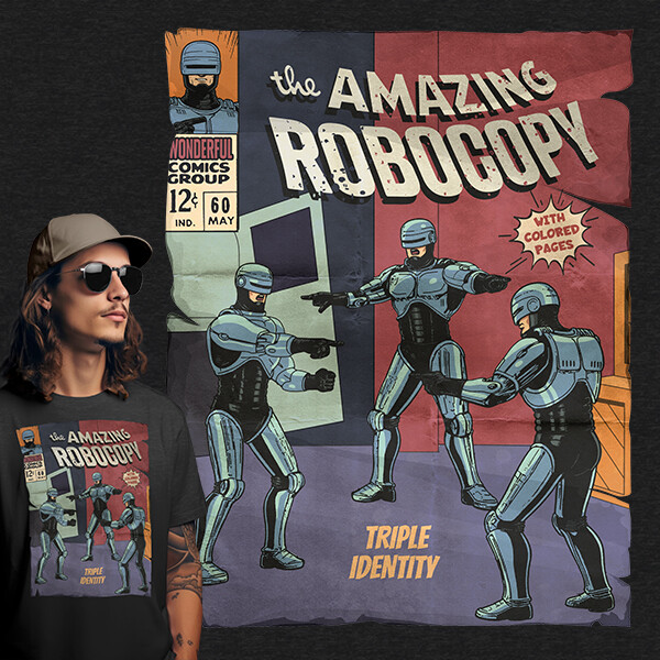 The Amazing Robocopy - Shirt Derby - Woot