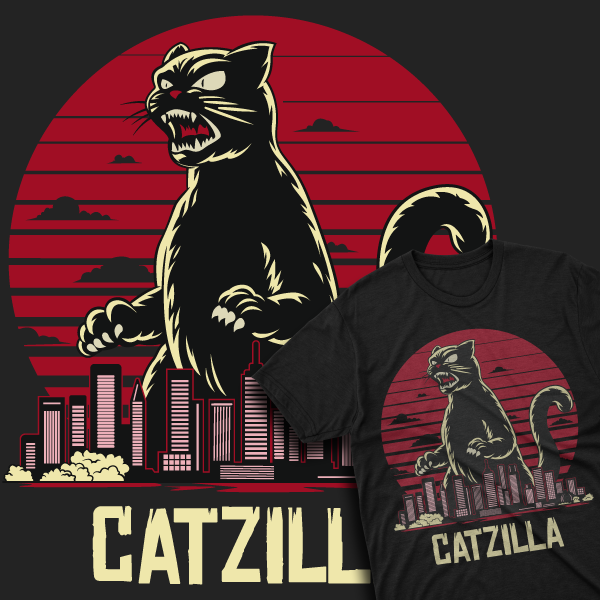 Catzilla - Shirt Derby - Woot