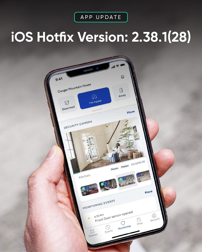 Wyze app 2.38 iOS Hotfix - Released 12/21/22 - Wyze News - Wyze Forum