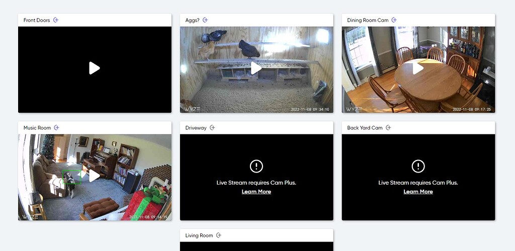 V3 Pro shows black screen on PC Livestream - Cameras - Wyze Forum