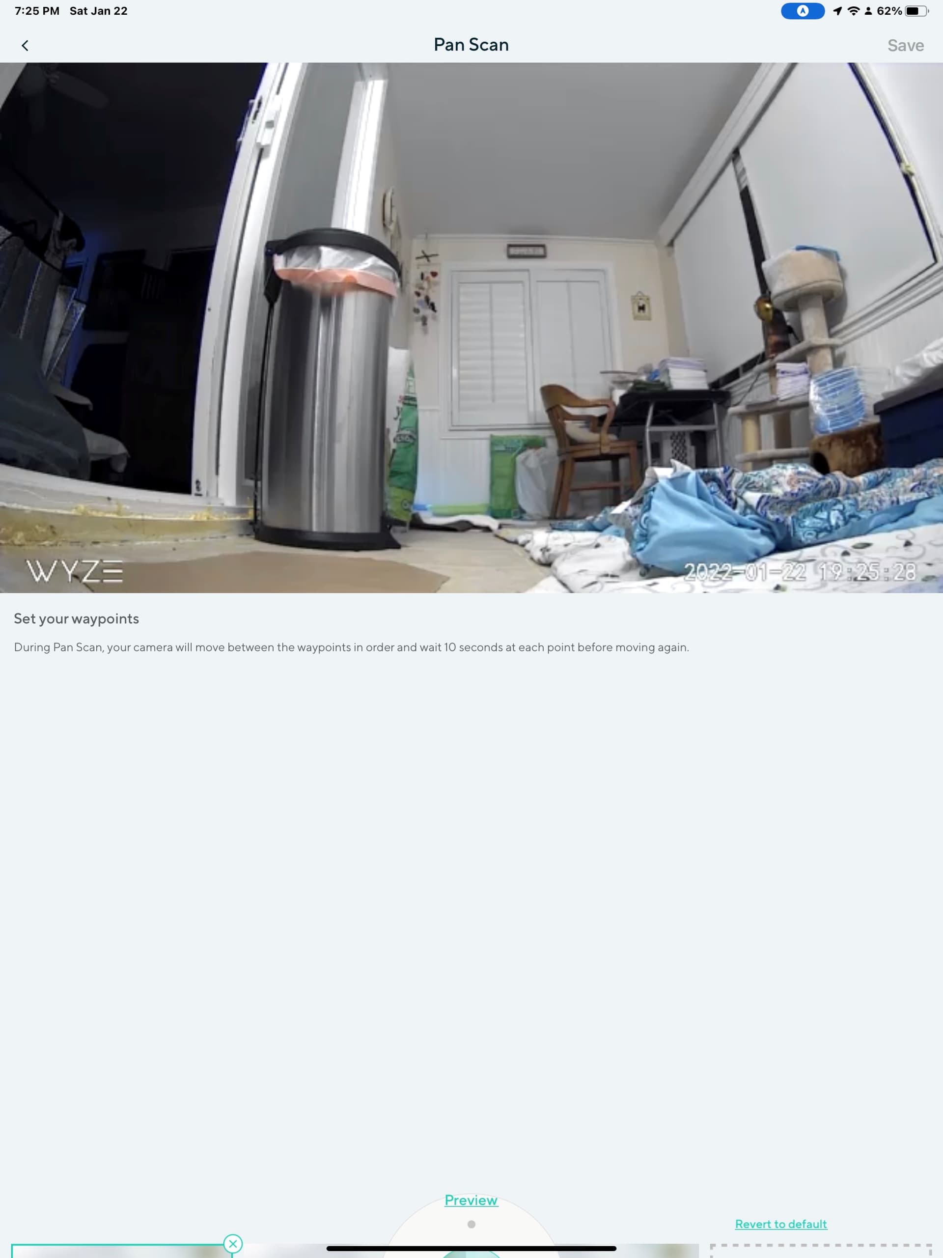 Pan scan controls missing - Cameras - Wyze Forum