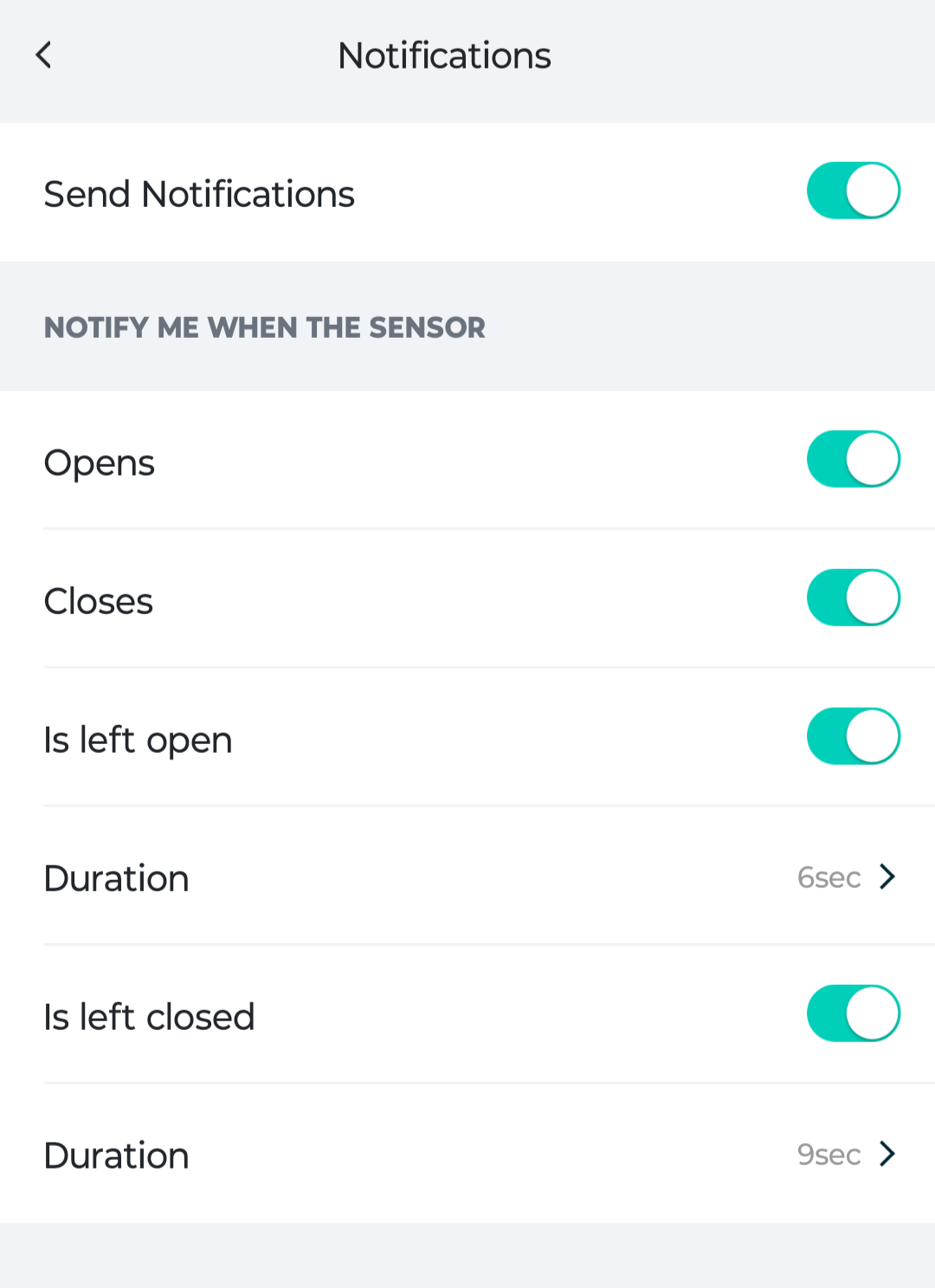 Sensor Notifications? - Sensors - Wyze Forum